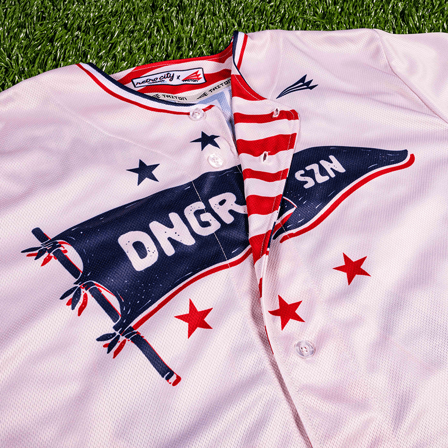 Dinger Season Custom Lifestyle Baseball Jersey – Seamhead Swag
